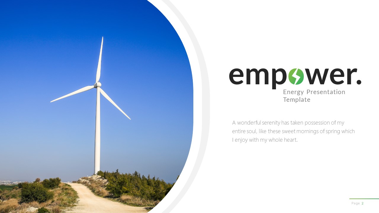 Empower Ecology PowerPoint Presentation Template, Presentation Templates