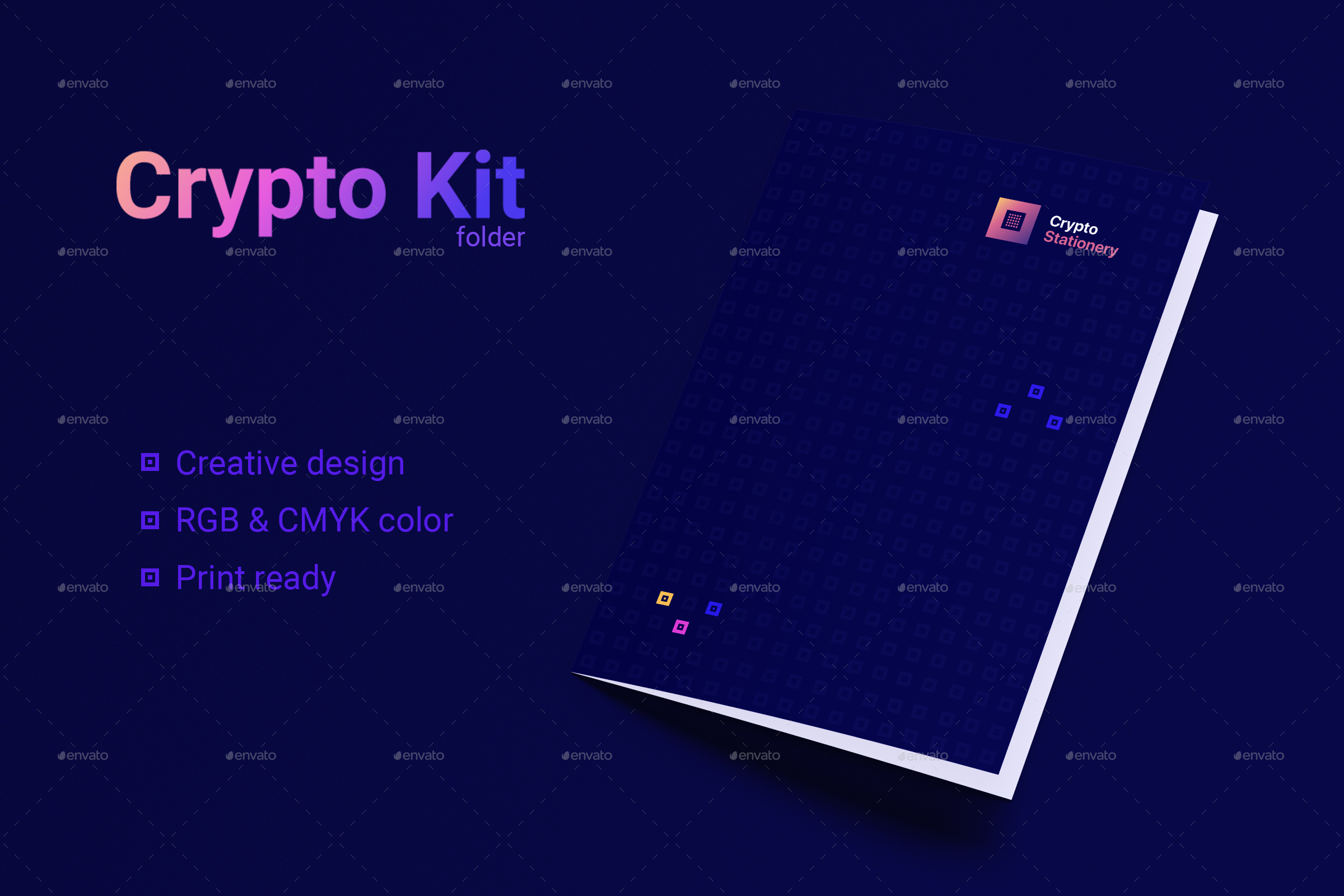Crypto Stationary, Print Templates | GraphicRiver