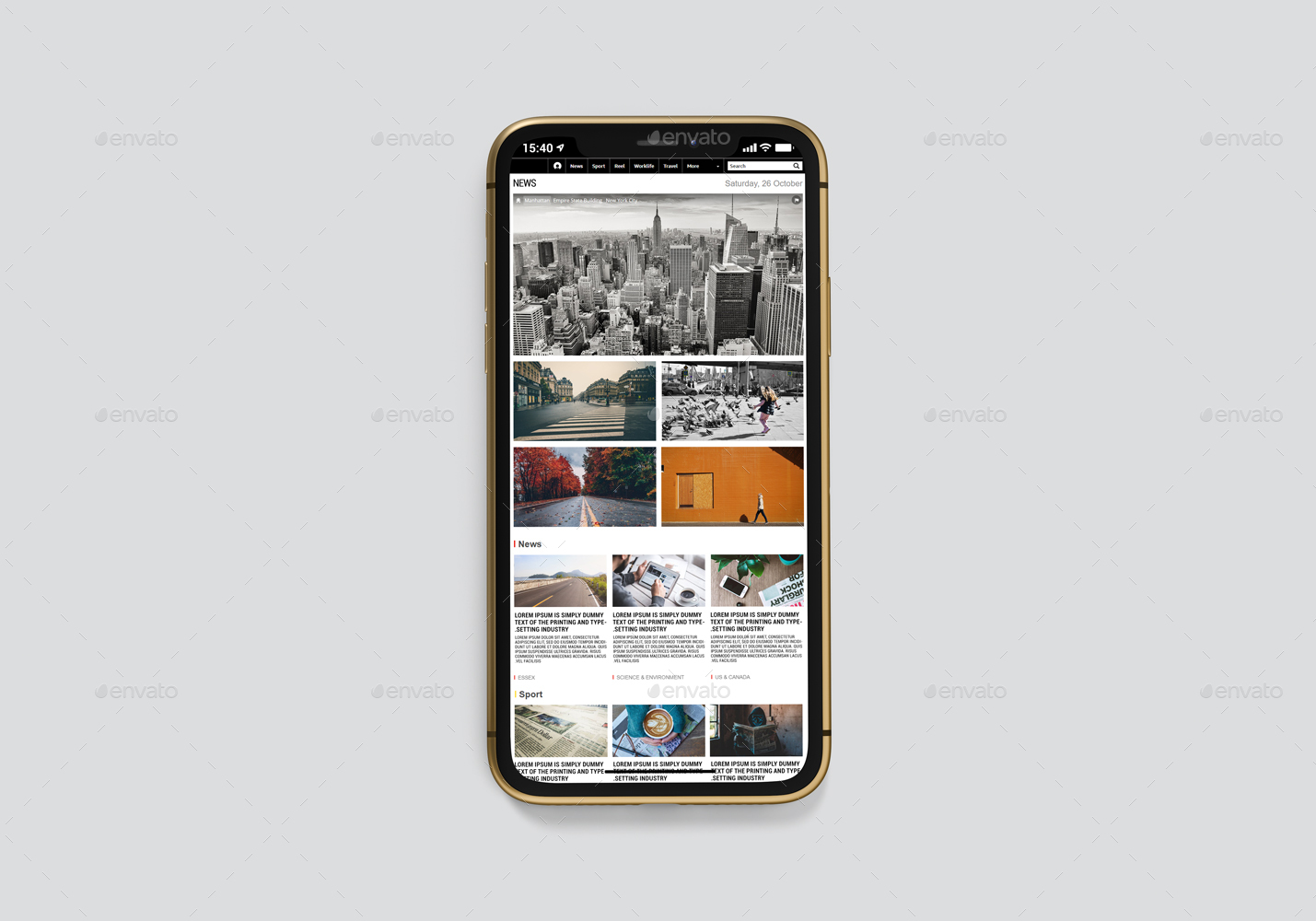 Animated Phone 11 Pro Mockup, Graphics | GraphicRiver