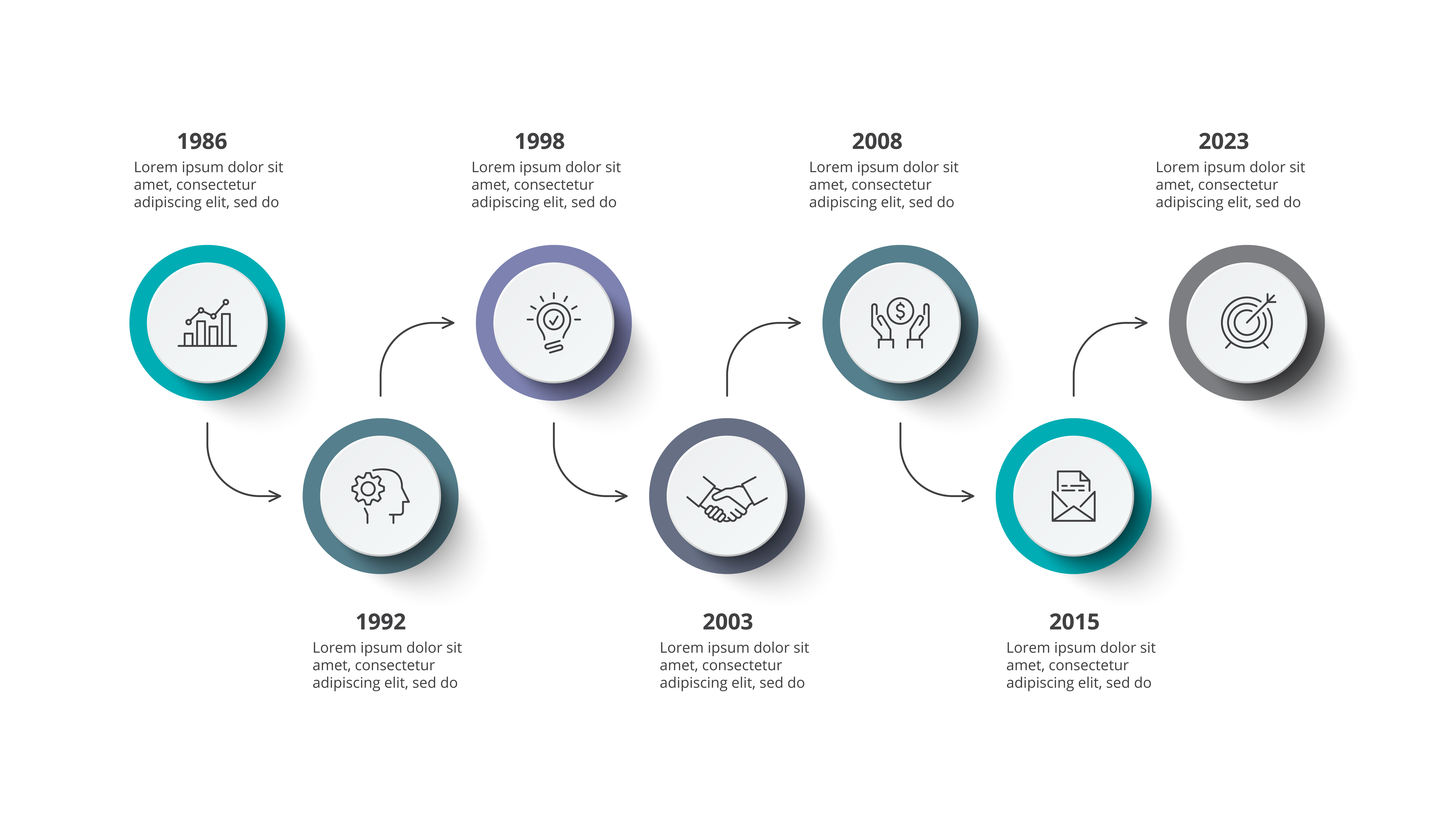 Timelines Animated Infographic Presentations, Presentation Templates