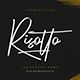 Risotto Signature, Fonts | GraphicRiver