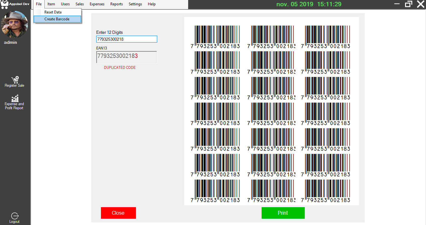 Point Of Sale (POS) - Super Market - C# MySQL by AppsbolDev | CodeCanyon