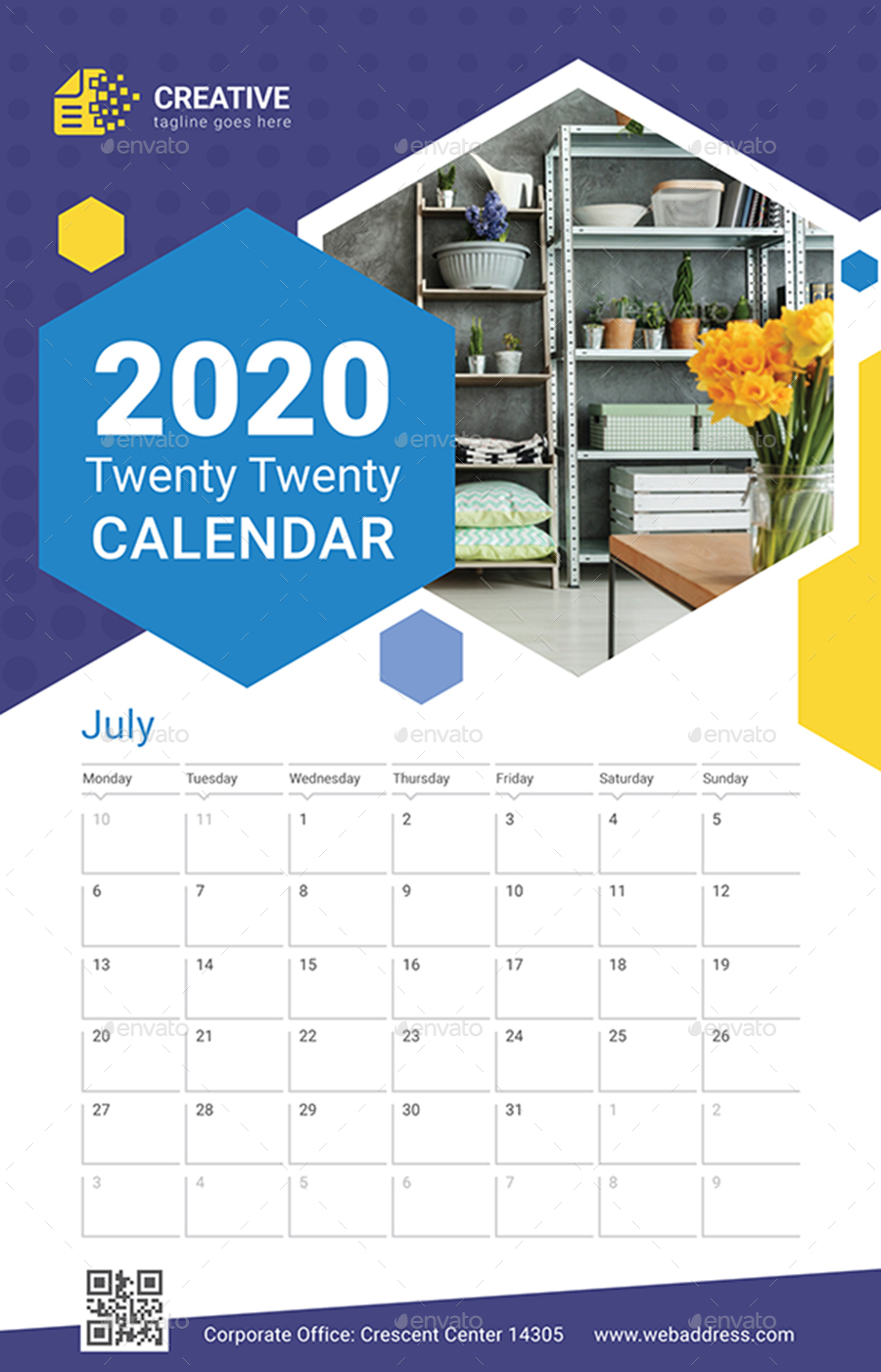 Poster Calendars 2020, Print Templates | GraphicRiver