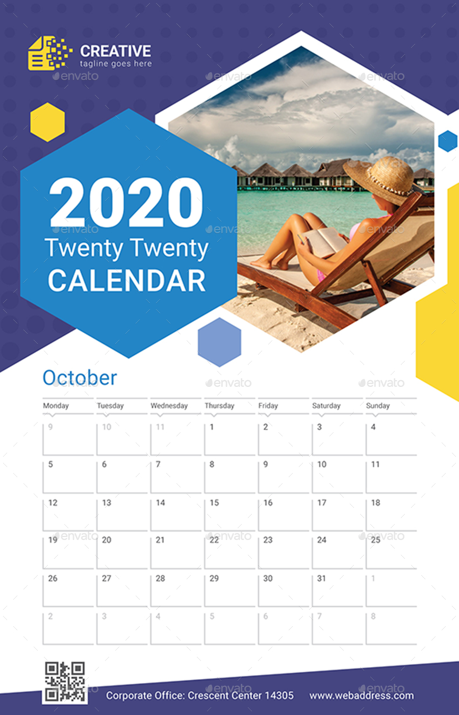 Poster Calendars 2020, Print Templates | GraphicRiver