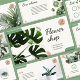 Flower Shop PowerPoint Presentation Template, Presentation Templates