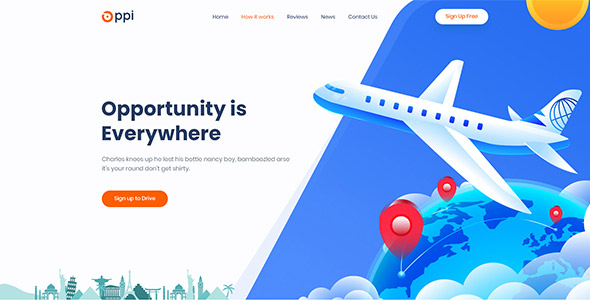 Oppi - Multi-Niche App Showcase WordPress Theme by DroitThemes ...