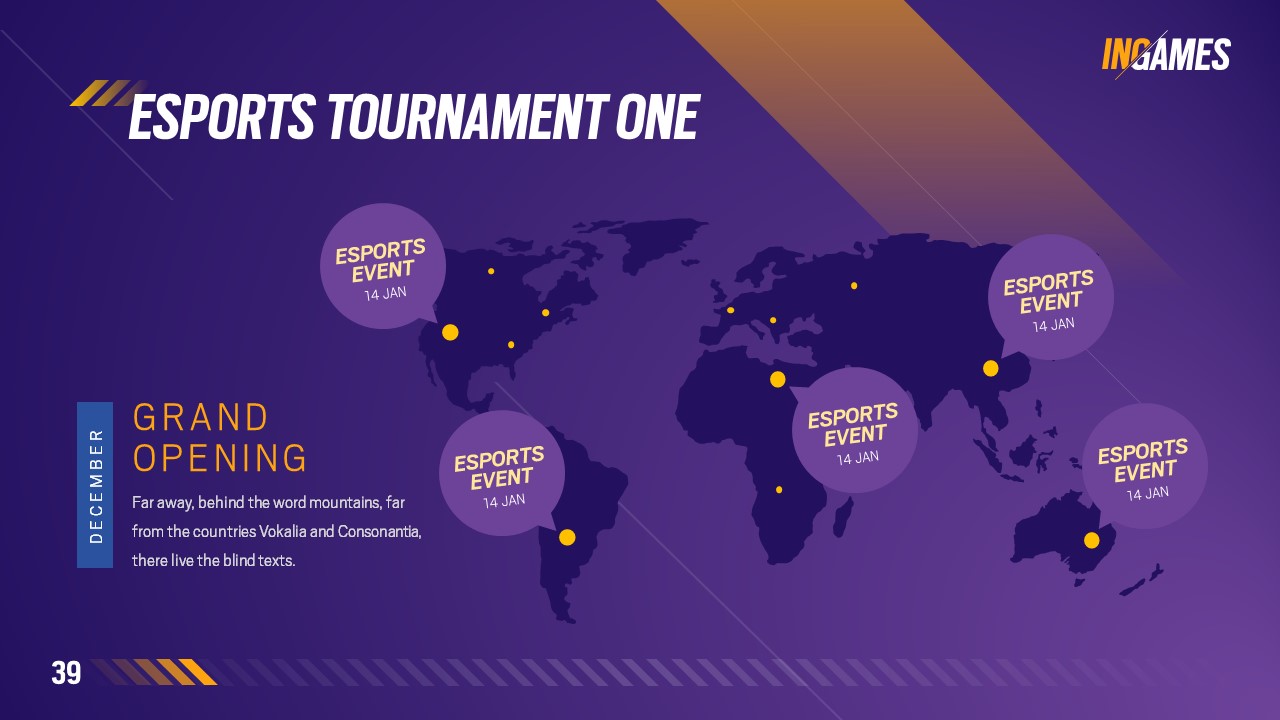 In Games Creative Animated Sport & Games Event PowerPoint Presentation ...