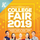 College Fair Flyer Templates, Print Templates | GraphicRiver