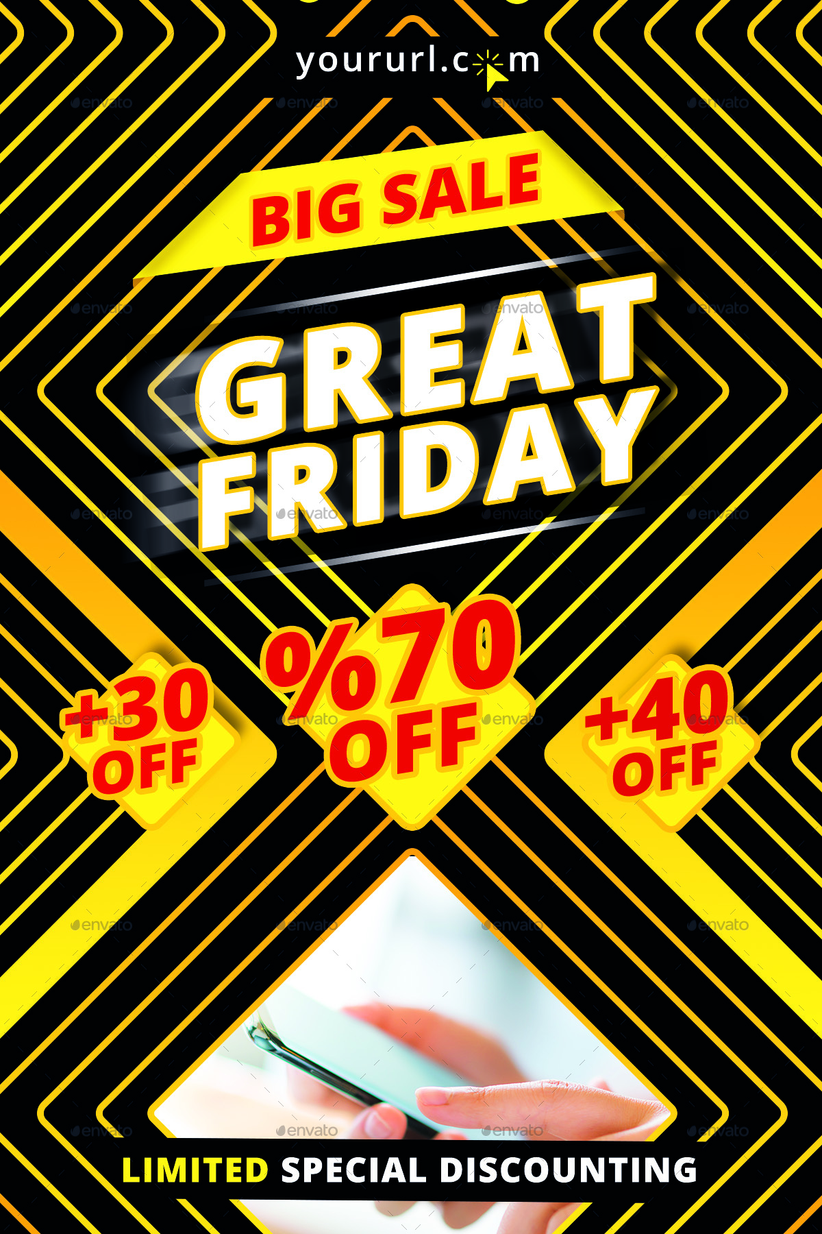 Great Friday Flyer, Print Templates | GraphicRiver