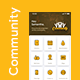 Cultural Group App UI Kit | Faith-Based App UI | Local Community App UI ...