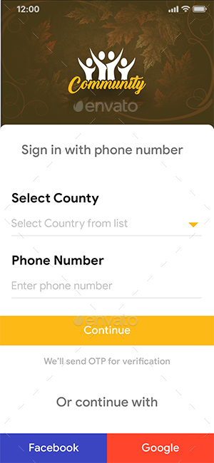Cultural Group App UI Kit | Faith-Based App UI | Local Community App UI ...