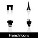 French Icons by katerinarspb | GraphicRiver