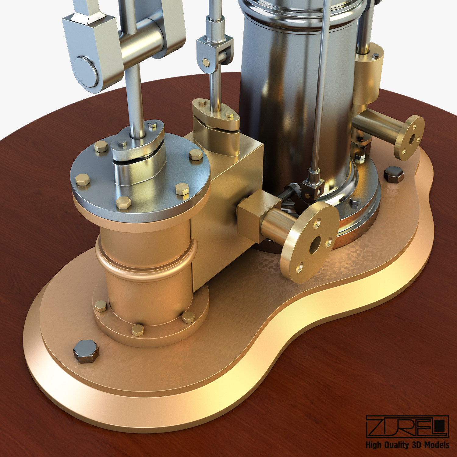 Benson Vertical Engine by Zurel | 3DOcean