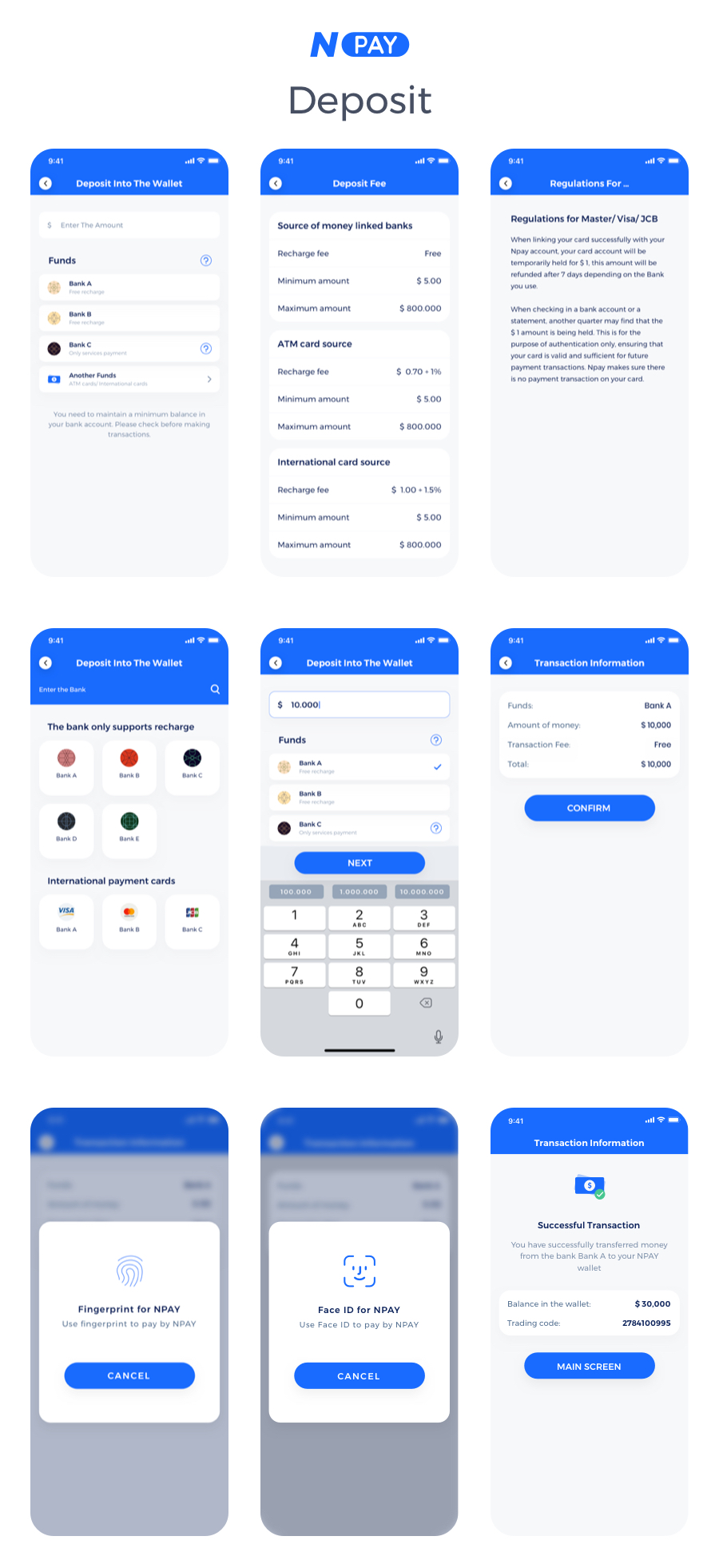 NPAY - Wallet Mobile App by angelbi88 | ThemeForest