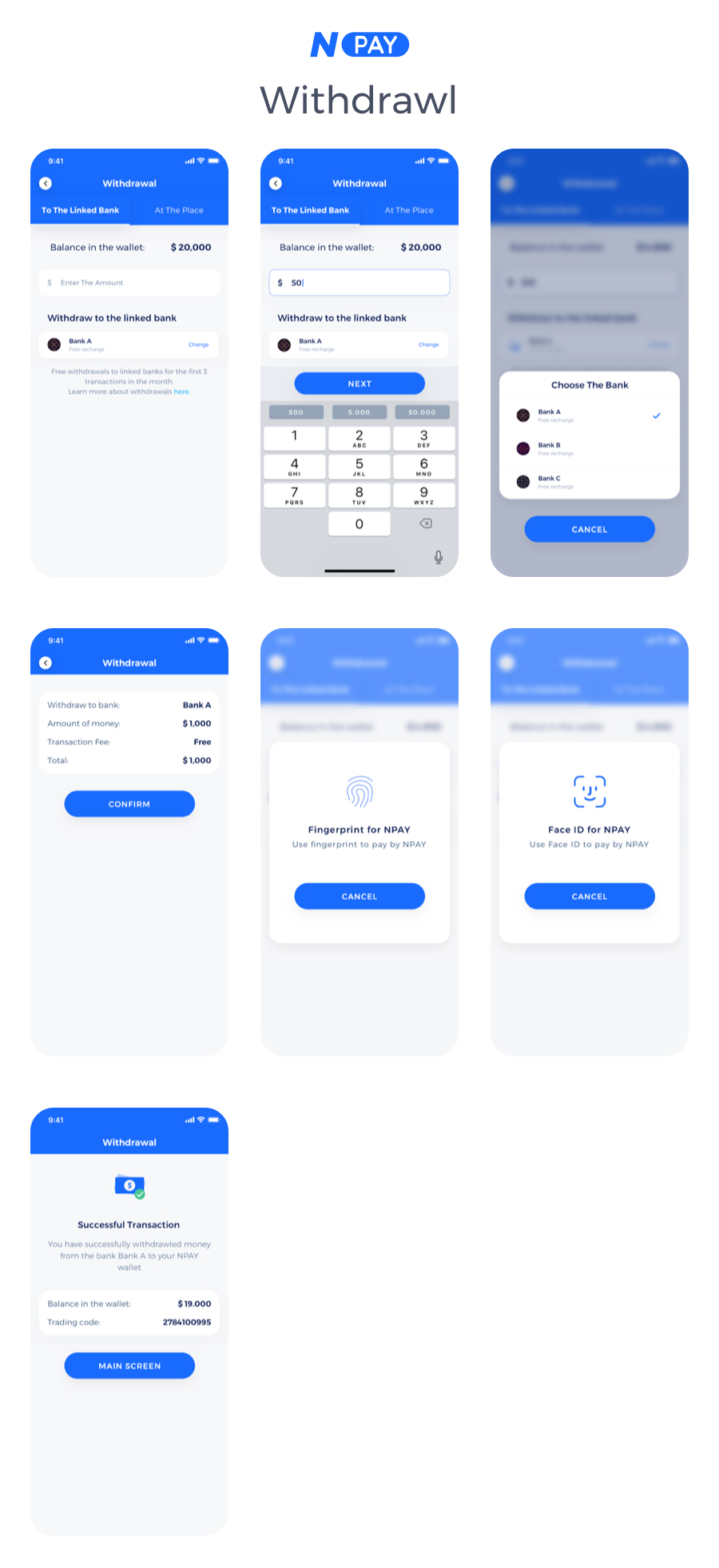 NPAY - Wallet Mobile App by angelbi88 | ThemeForest