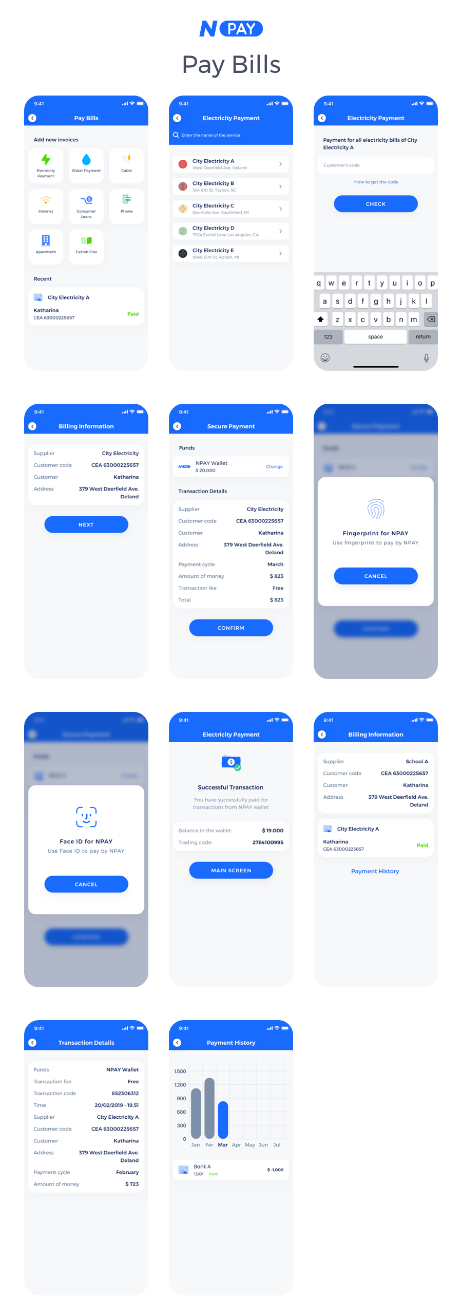 NPAY - Wallet Mobile App by angelbi88 | ThemeForest