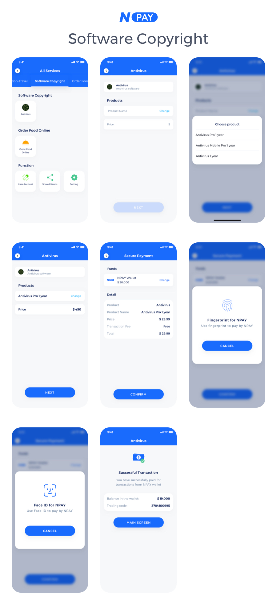 NPAY - Wallet Mobile App by angelbi88 | ThemeForest