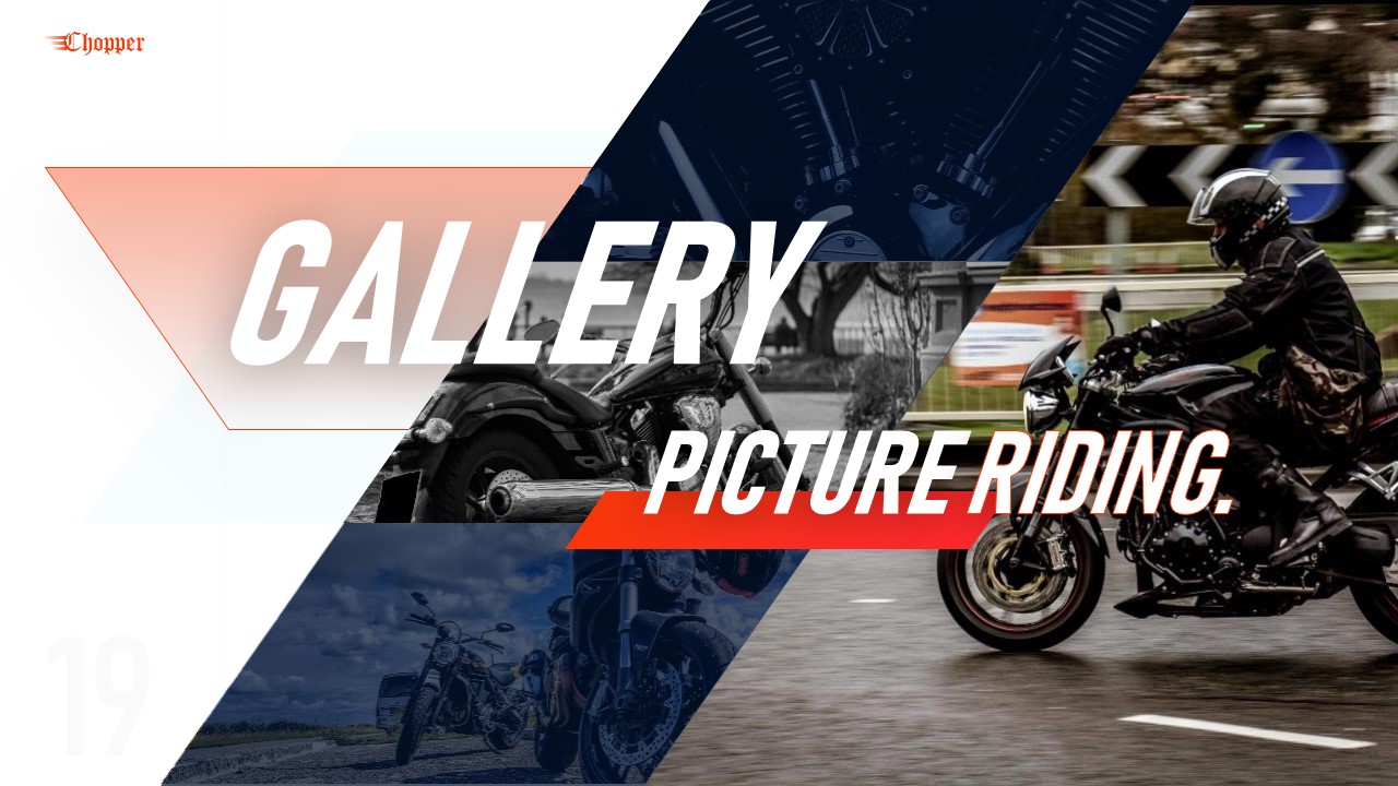 Chopper Creative Automotive Motorcycle PowerPoint Presentation Template ...