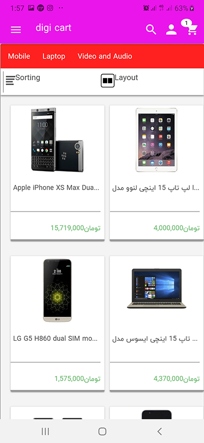 Opencart mobile app ionic with source code and opencart module for iOS , android and pwa by ...