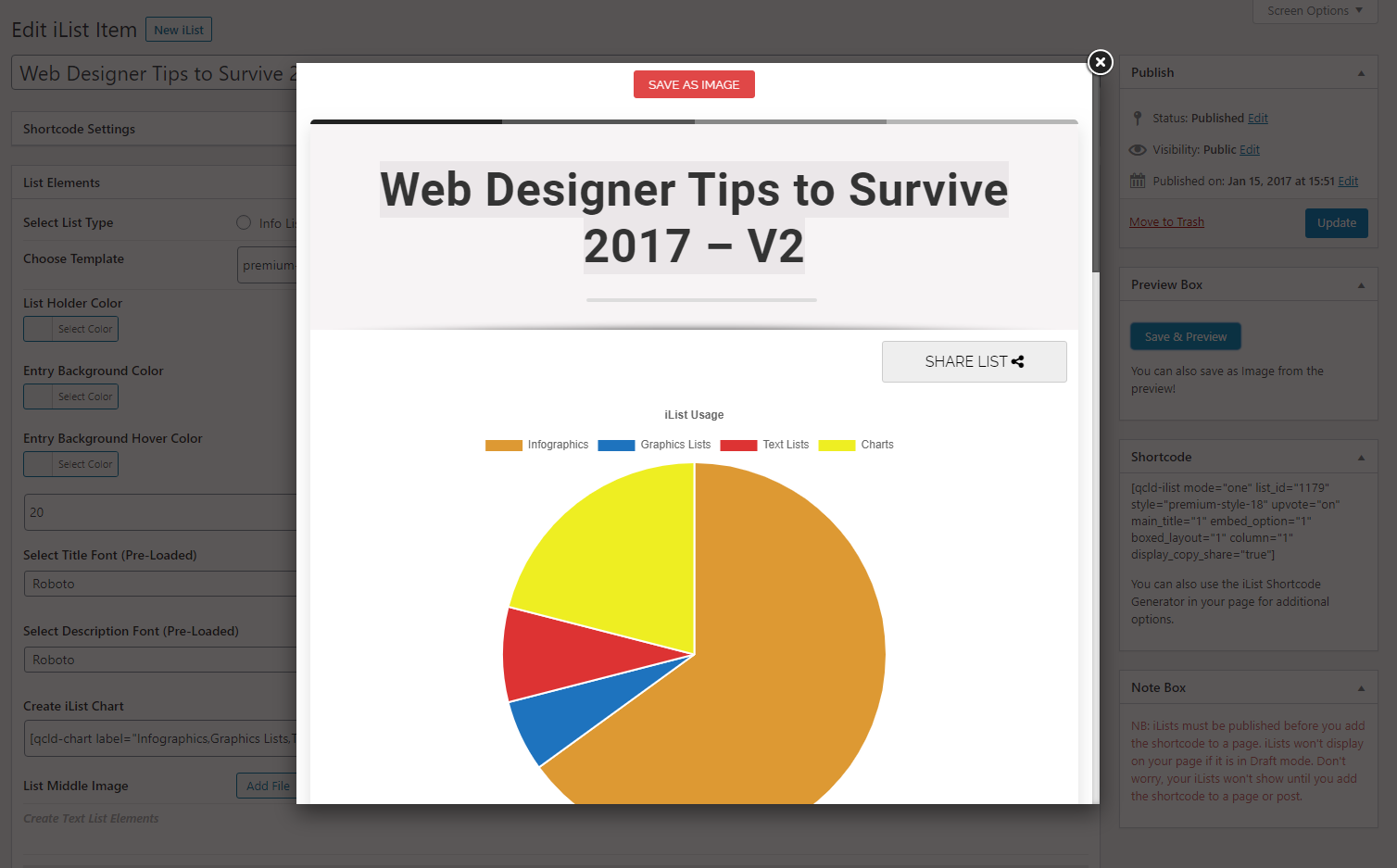 AI Infographic Maker - iList Pro with OpenAI ChatGPT by quantumcloud