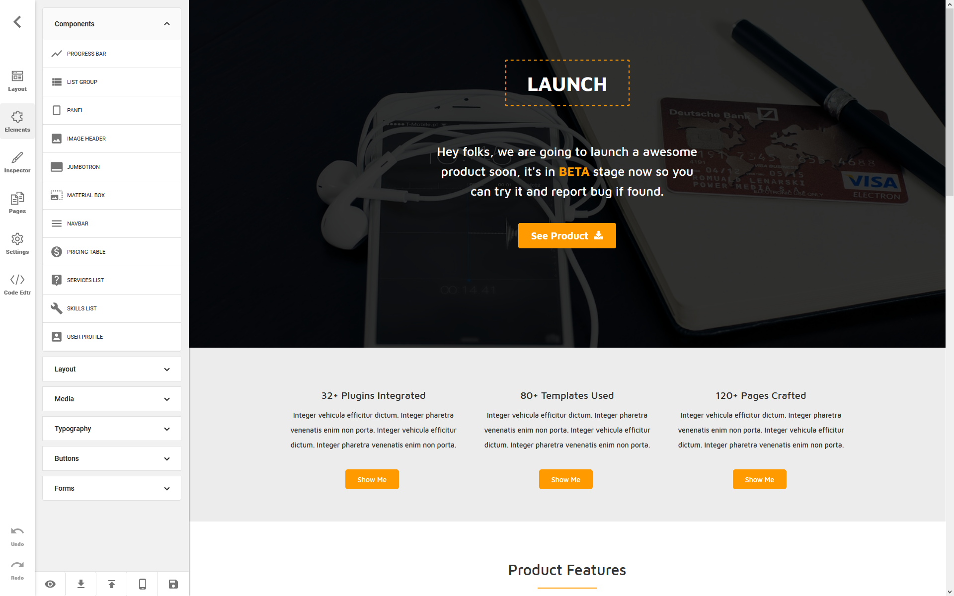 Architect - HTML and Site Builder by Vebto | CodeCanyon