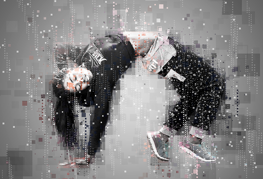 Pixels Poster Photoshop Action, Add-ons | GraphicRiver