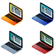 Multi Colored Laptops, Vectors | GraphicRiver