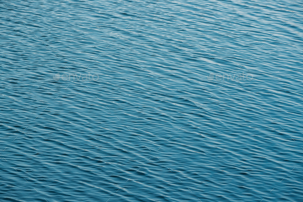 Calm Water Ripple Surface Natural Blue Background Stock Photo by Great_bru