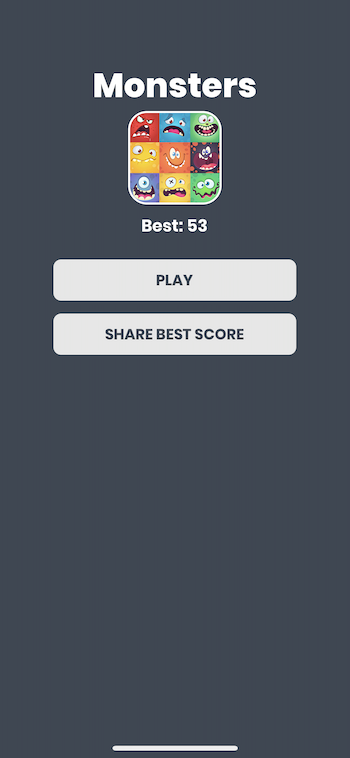 Monsters | iOS Endless Reaction Game Application by xscoder | CodeCanyon