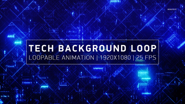 Tech Background Loop, Motion Graphics | VideoHive