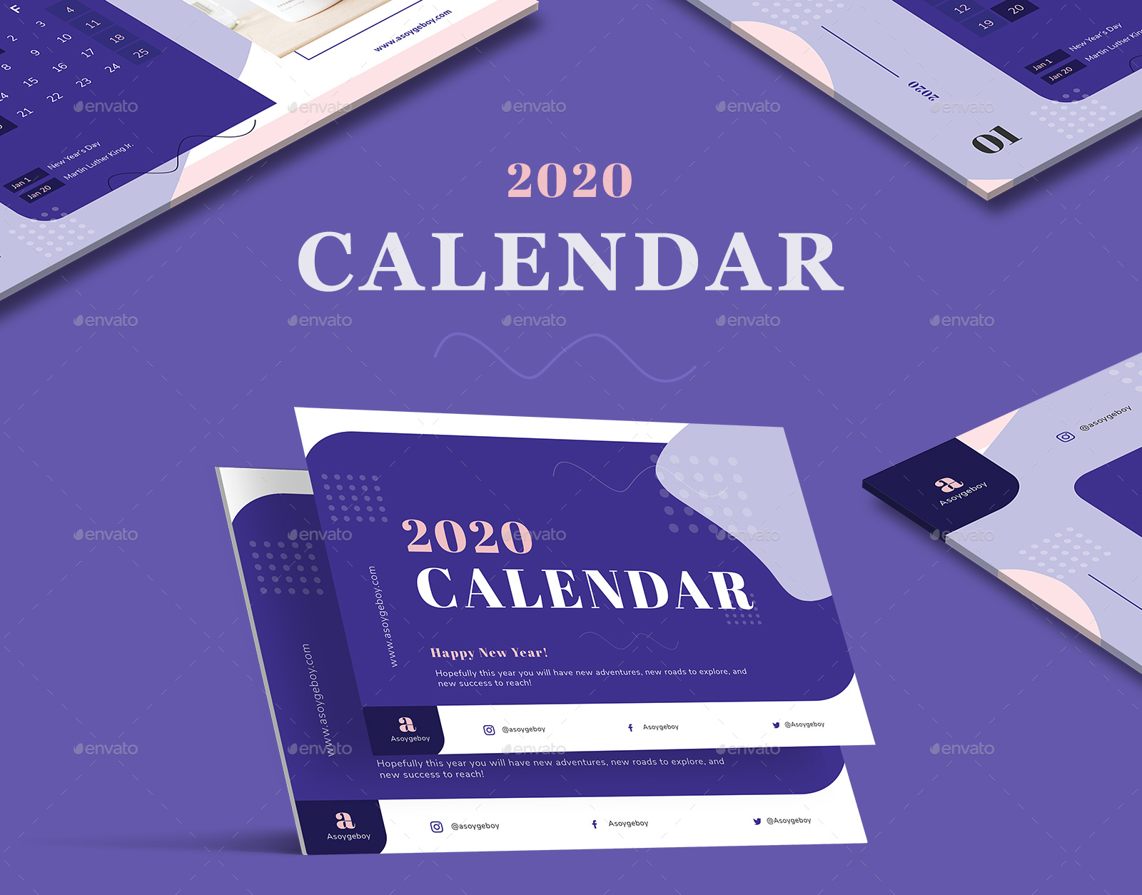 Calendar Master, Print Templates | GraphicRiver