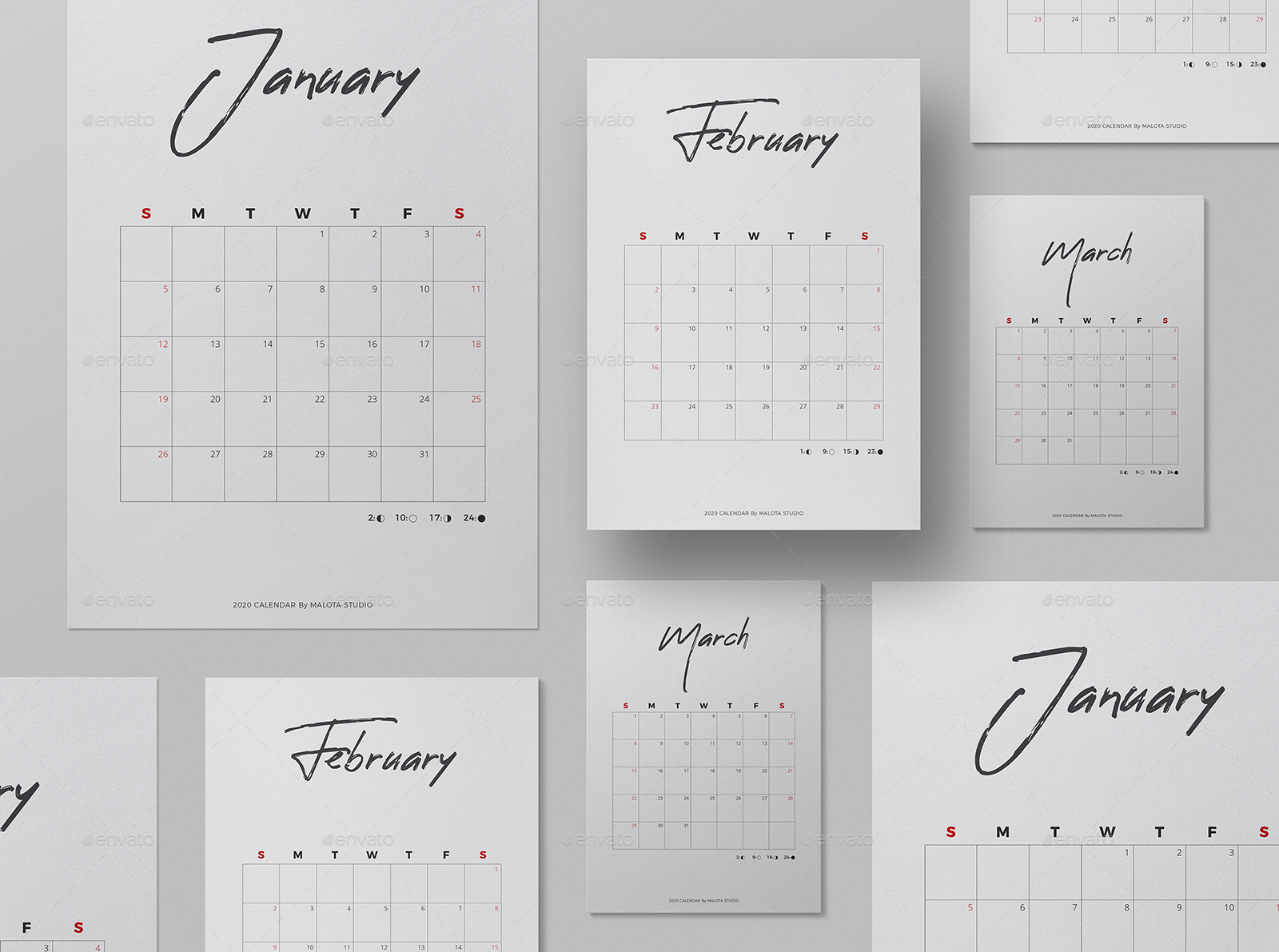 Calendar Master, Print Templates | GraphicRiver