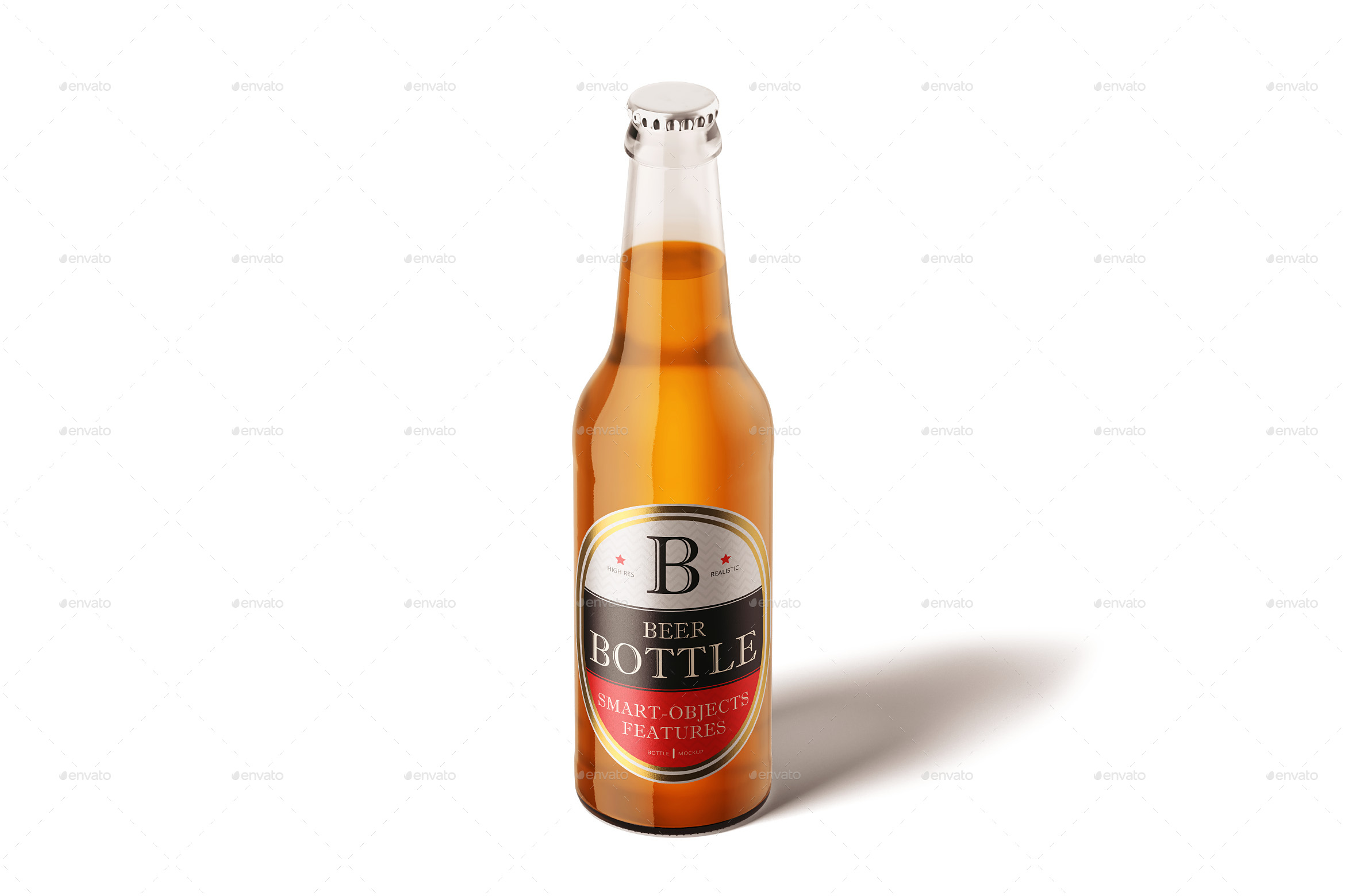Beer Bottle Mock-up Set 2, Graphics | GraphicRiver