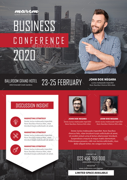 Business Conference, Print Templates | GraphicRiver