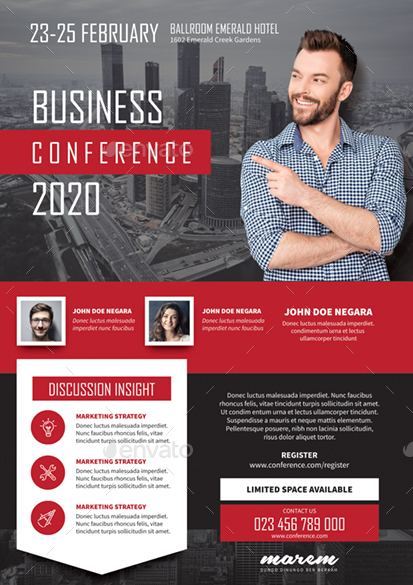Business Conference, Print Templates | GraphicRiver