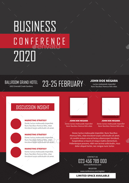 Business Conference, Print Templates | GraphicRiver