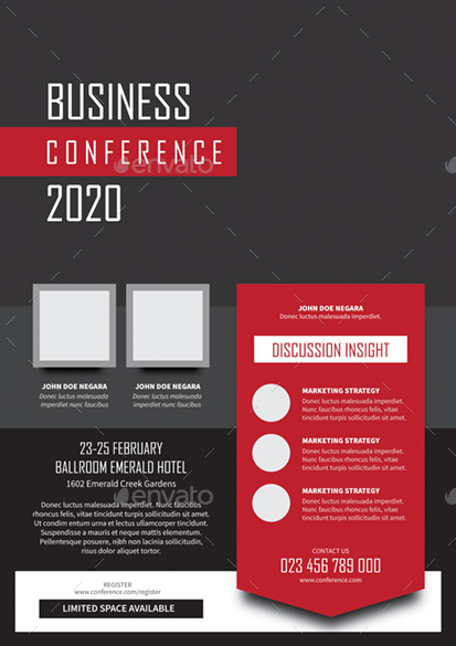 Business Conference, Print Templates | GraphicRiver
