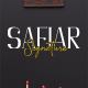 Safiar - Modern & Luxury Duo, Fonts | GraphicRiver