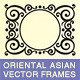 Oriental Asian Borders And Frames, Vectors | GraphicRiver