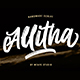 Allitha Handmade Script, Fonts | GraphicRiver