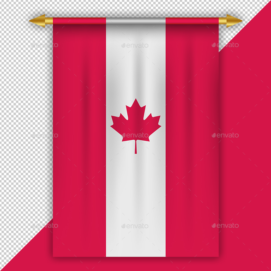 Canada Flag in Various Shapes, Vectors | GraphicRiver
