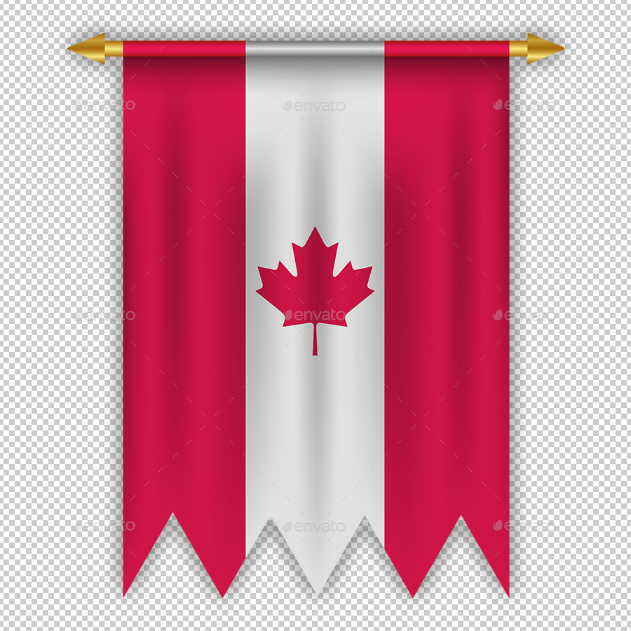 Canada Flag in Various Shapes, Vectors | GraphicRiver