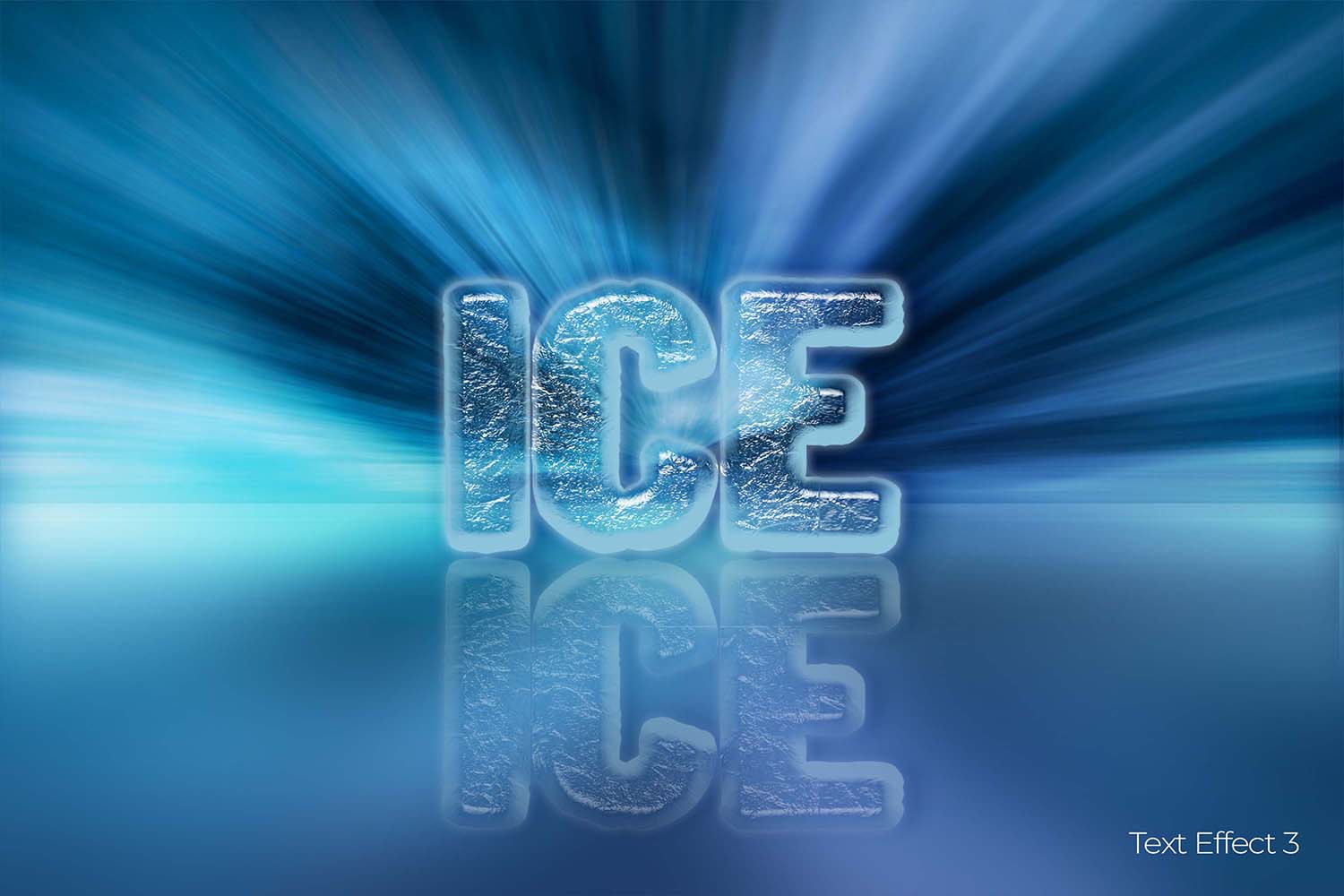 Clear Ice - 3D Text Effects - 5 PSD Templates, Add-ons | GraphicRiver