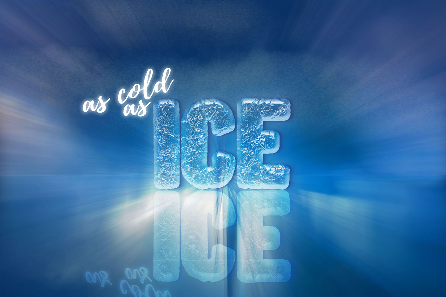 Clear Ice - 3D Text Effects - 5 PSD Templates, Add-ons | GraphicRiver