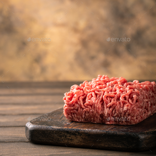Fresh raw beef minced meat Stock Photo by Merinka | PhotoDune