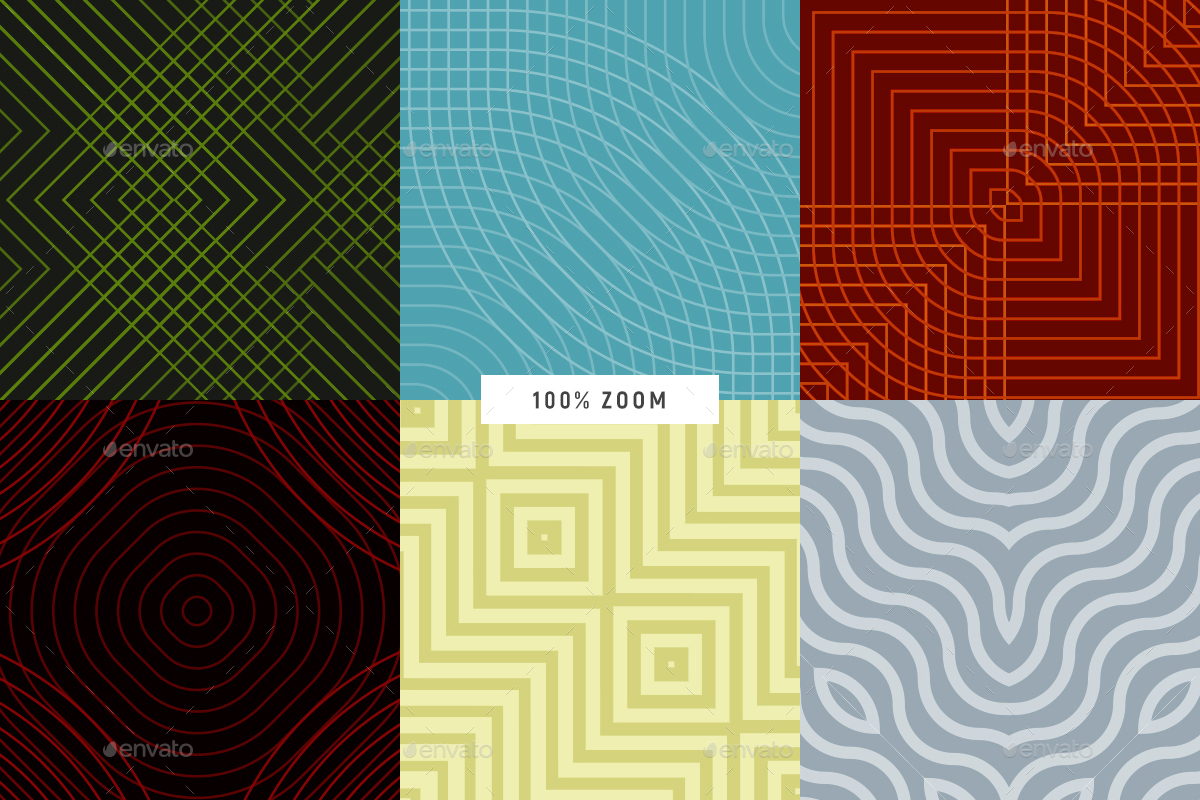 Abstract Line Seamless Pattern, Graphics | GraphicRiver