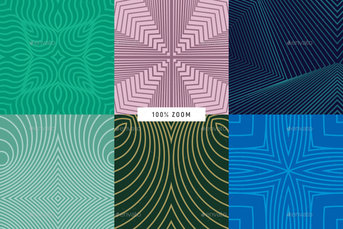 Abstract Line Seamless Pattern, Graphics | GraphicRiver