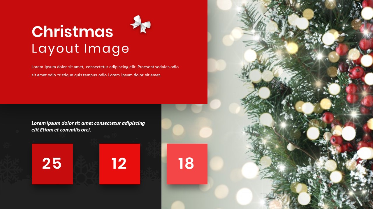 Merry Christmas Keynote Template by Slidesignus | GraphicRiver