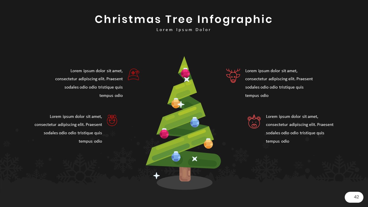 Merry Christmas Keynote Template by Slidesignus | GraphicRiver