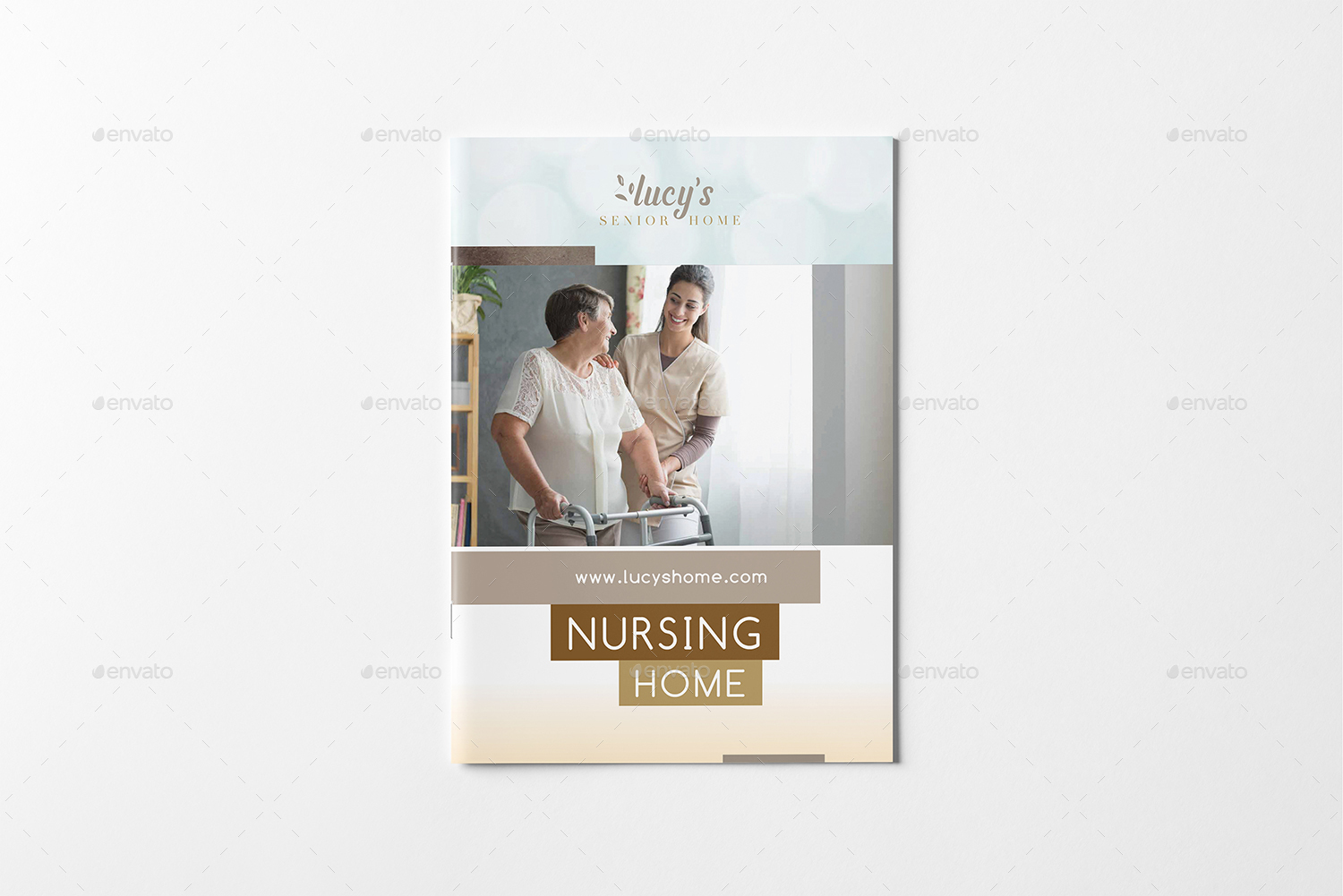 Nursing Home Booklet Brochure, Print Templates | GraphicRiver